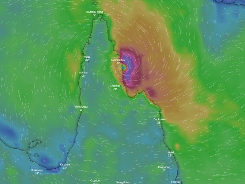 Flood warnings for the north tropical coast as Cyclone Trevor makes ...